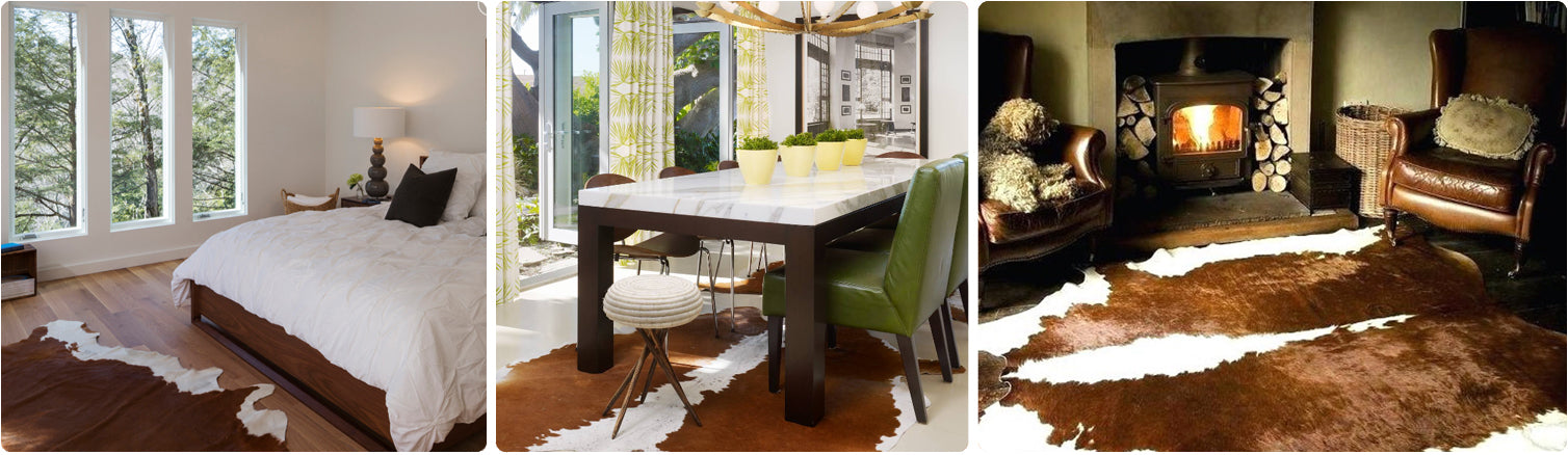 Shop Hereford Cowhide Rugs | Hereford Cow Rug O...